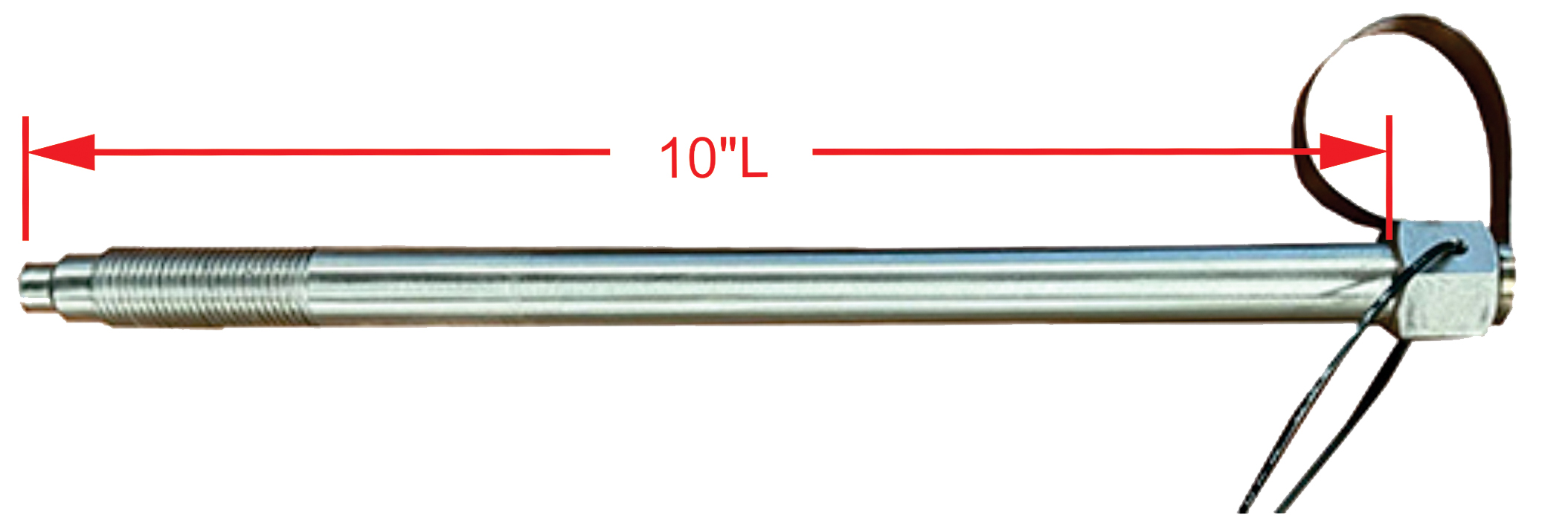 (Burst Indicator) 12000psi, 1/2-20UNF, 10"+hex, Extruder Rupture Disk
