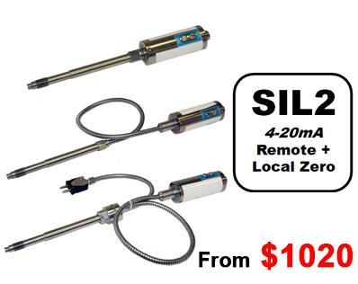 Melt Pressure Transmitters - SIL2 - 4-20mA with Remote and Local Zero